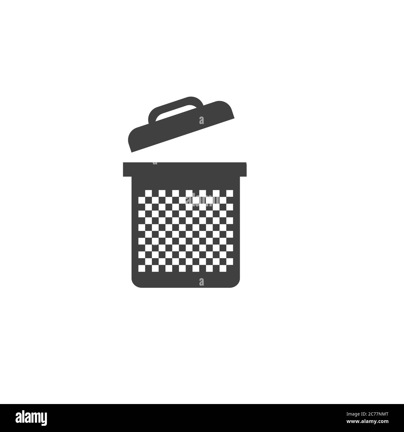 Trashcan vector vectors hi-res stock photography and images - Alamy