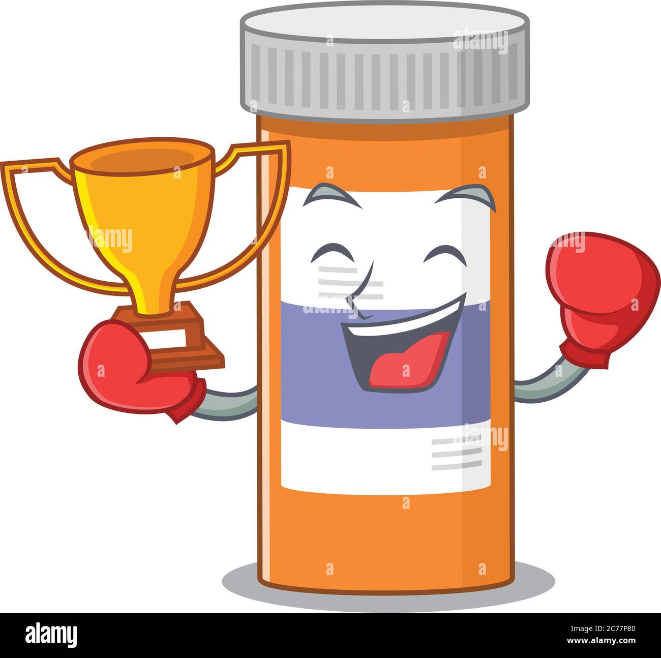 Orange pill bottles Stock Vector Images - Alamy