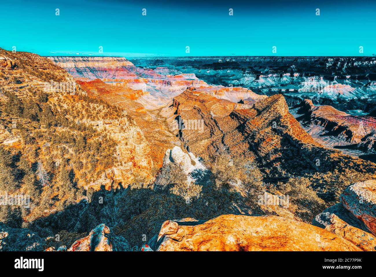 Amazing natural geological formation - Grand Canyon in Arizona ...