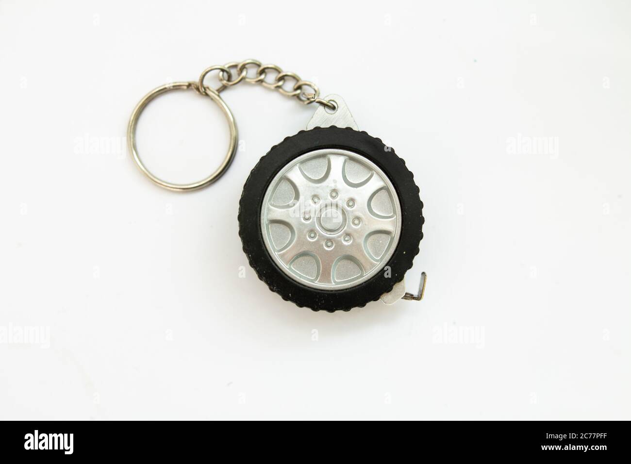 roulette wheel for builders on white background Stock Photo - Alamy