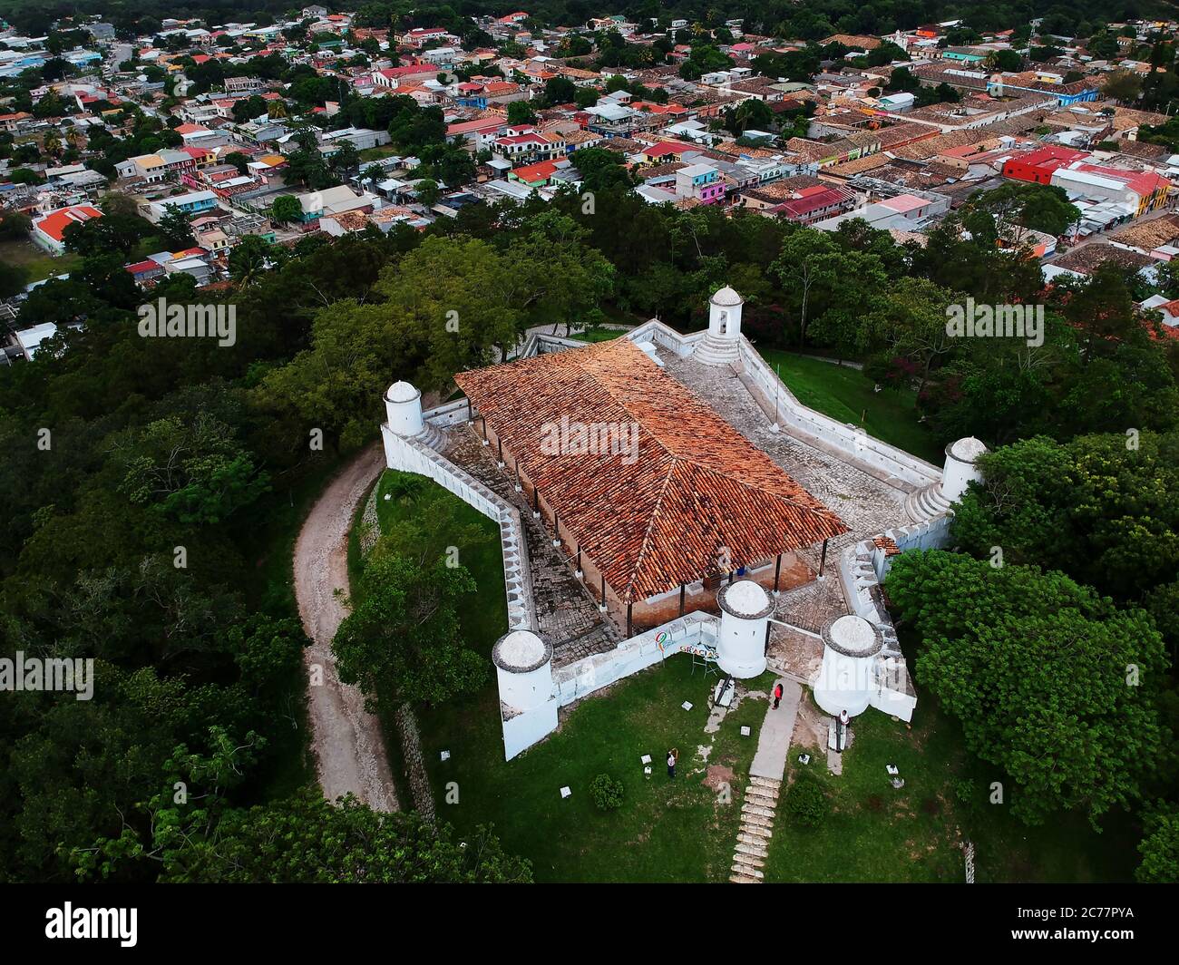 Honduras aerial hi-res stock photography and images - Alamy