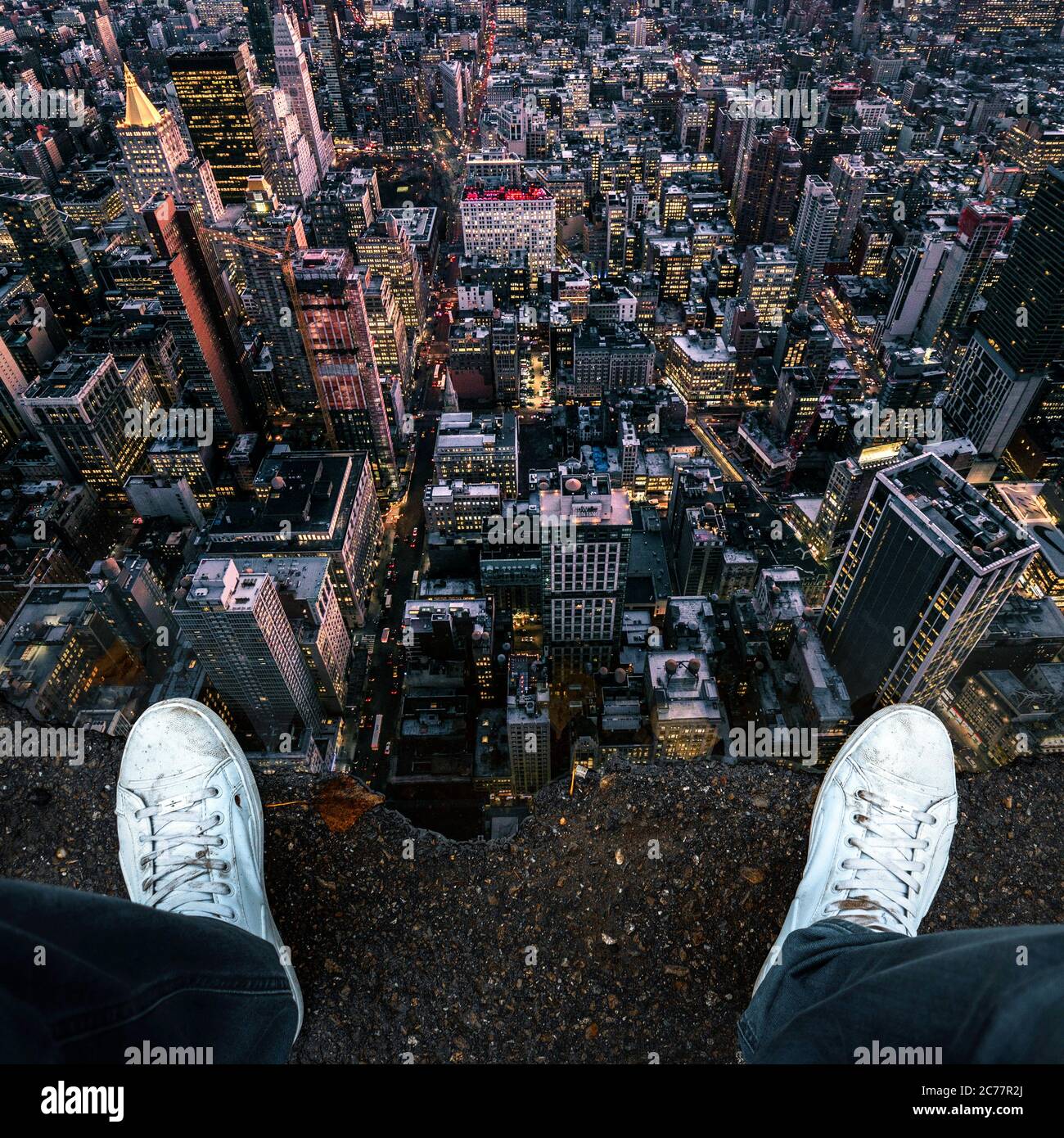 High Building Looking Down