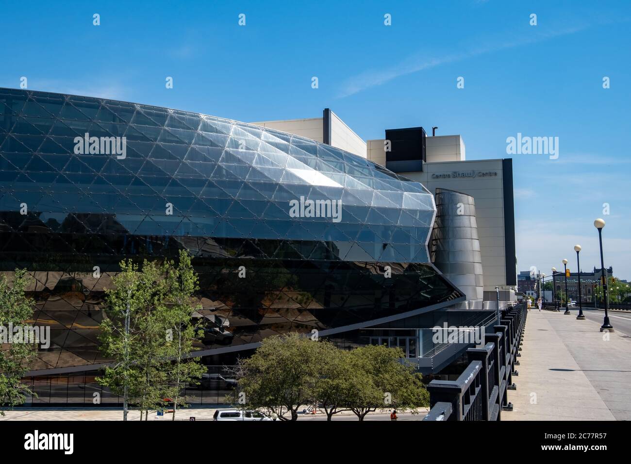 The Shaw Centre convention centre in downtown Ottawa, Ontario, Canada ...