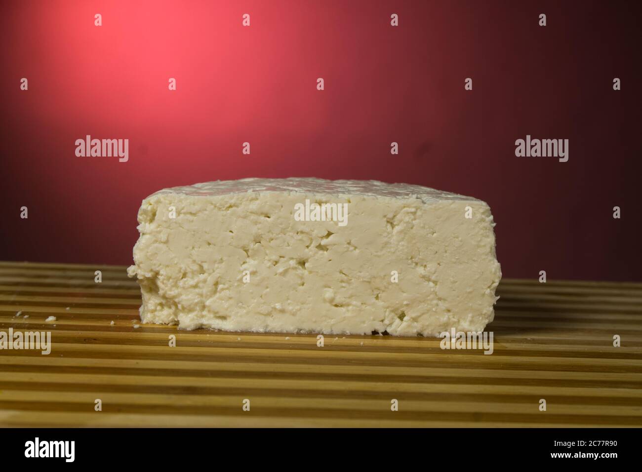 Italian soft cheese made from cow's milk Stock Photo - Alamy