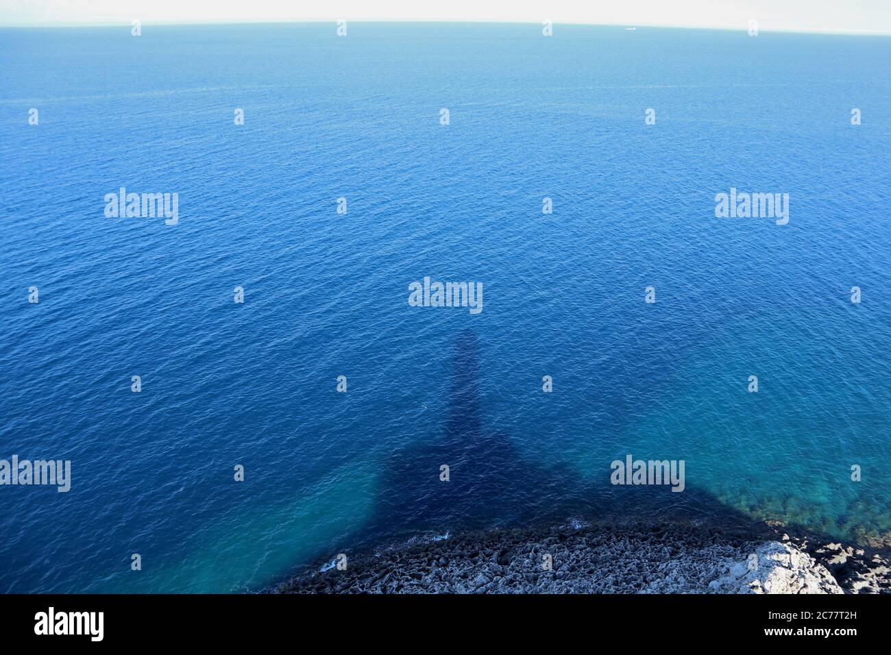 Otranto - Ombra del Faro di Punta Palascia Stock Photo - Alamy