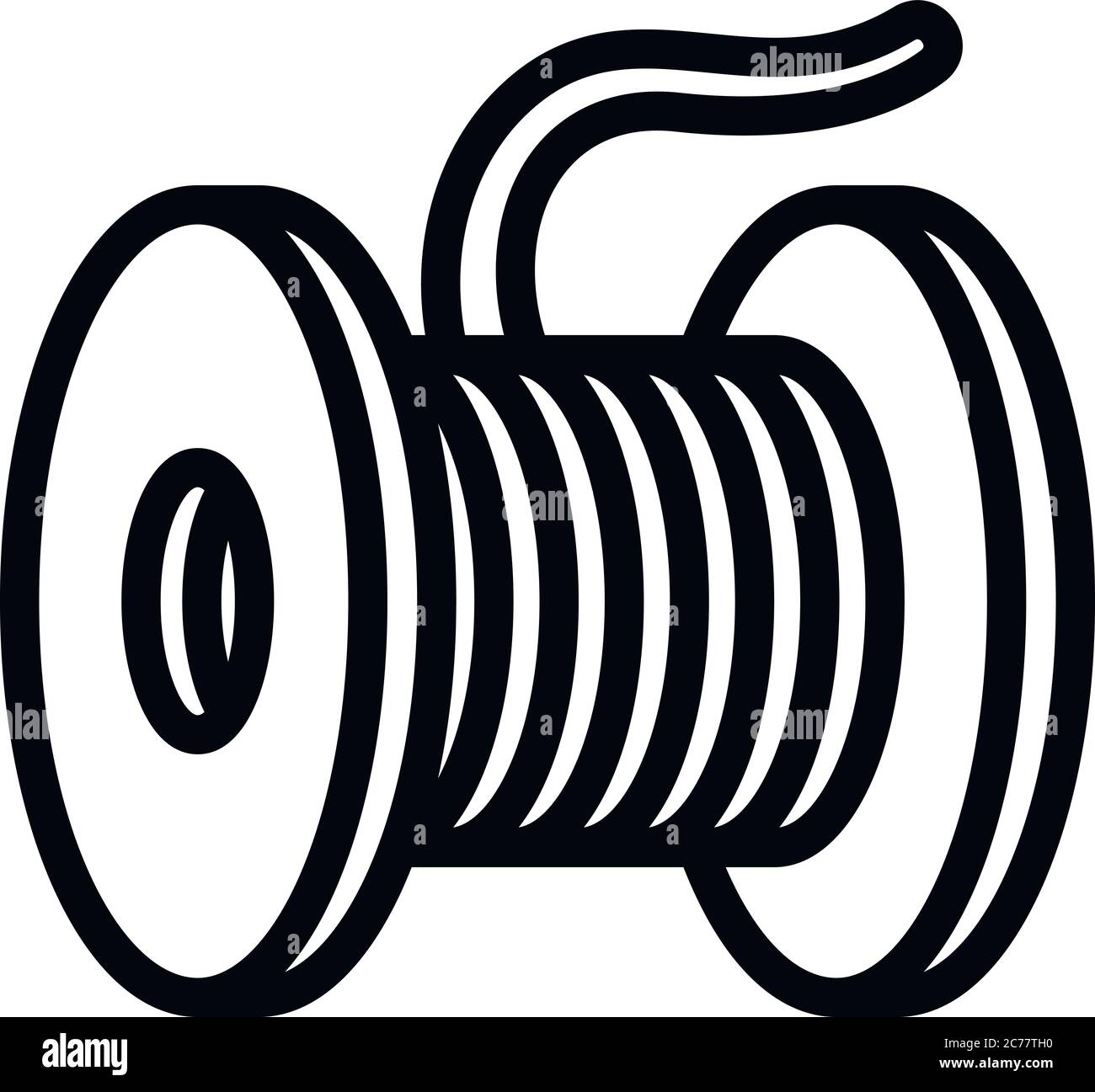 Coil painting Stock Vector Images - Alamy