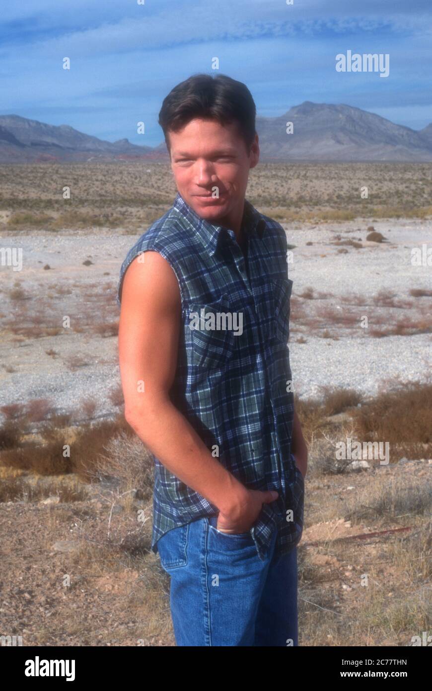 Las Vegas, Nevada, USA 25th November 1995 (Exclusive) Steve Block poses ...