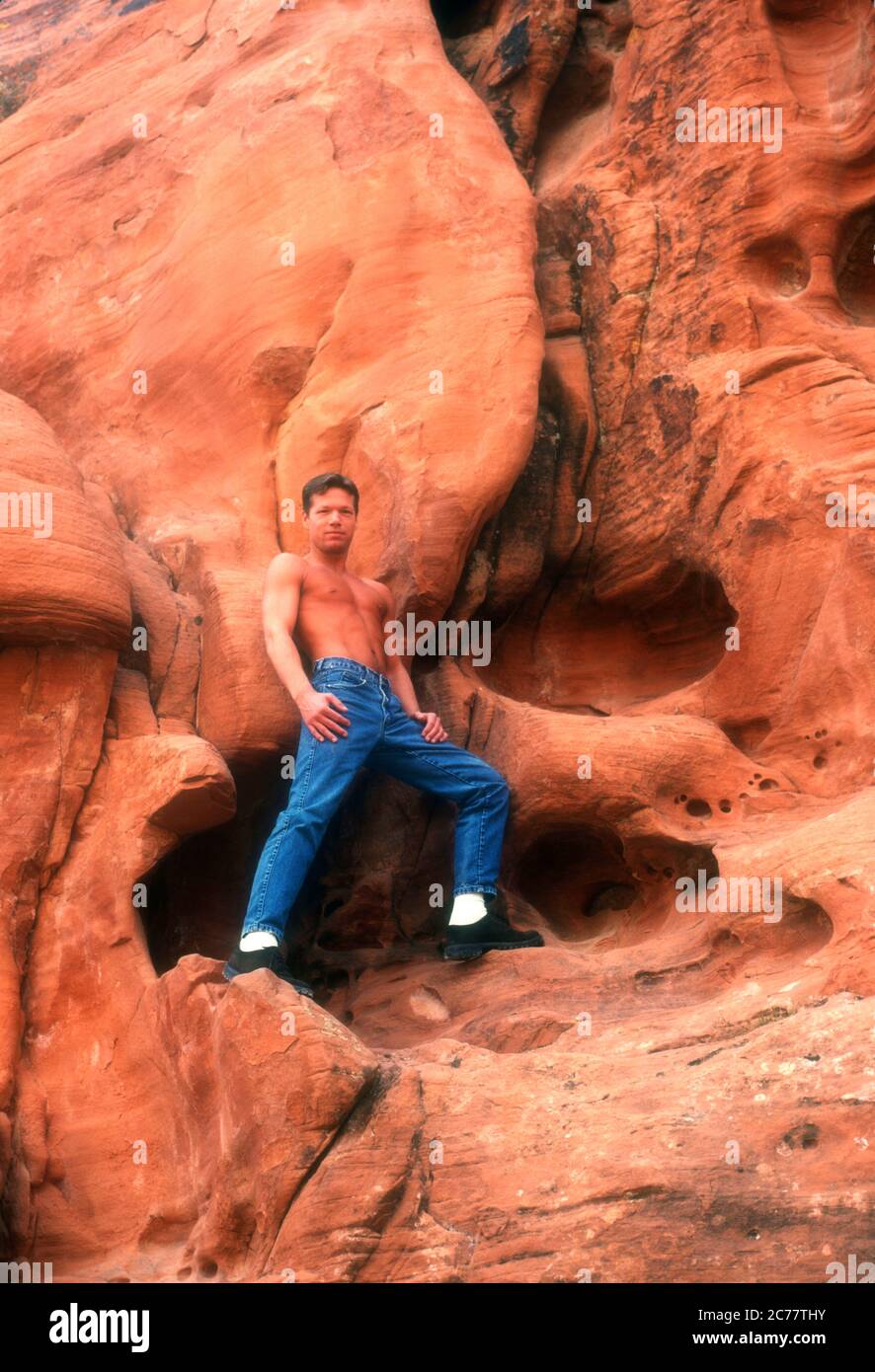 Las Vegas, Nevada, USA 25th November 1995 (Exclusive) Steve Block poses ...