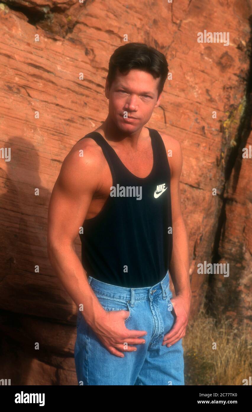 Las Vegas, Nevada, USA 25th November 1995 (Exclusive) Steve Block poses ...