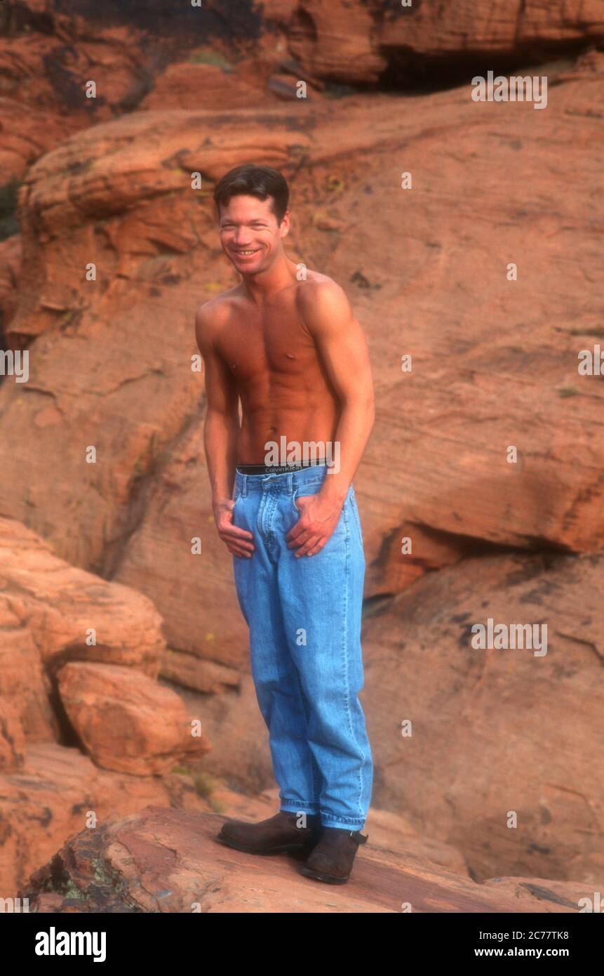 Las Vegas, Nevada, USA 25th November 1995 (Exclusive) Steve Block poses ...