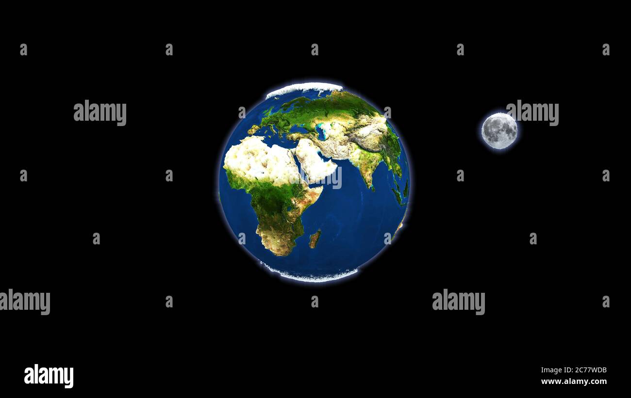Animated Spinning Earth