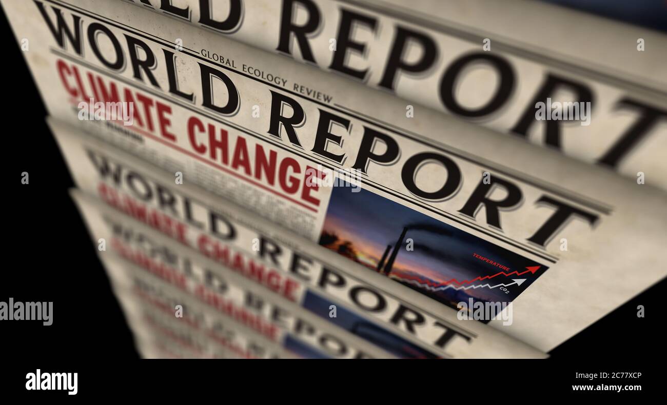 Climate change world report, global warming, ecology and environmental ...
