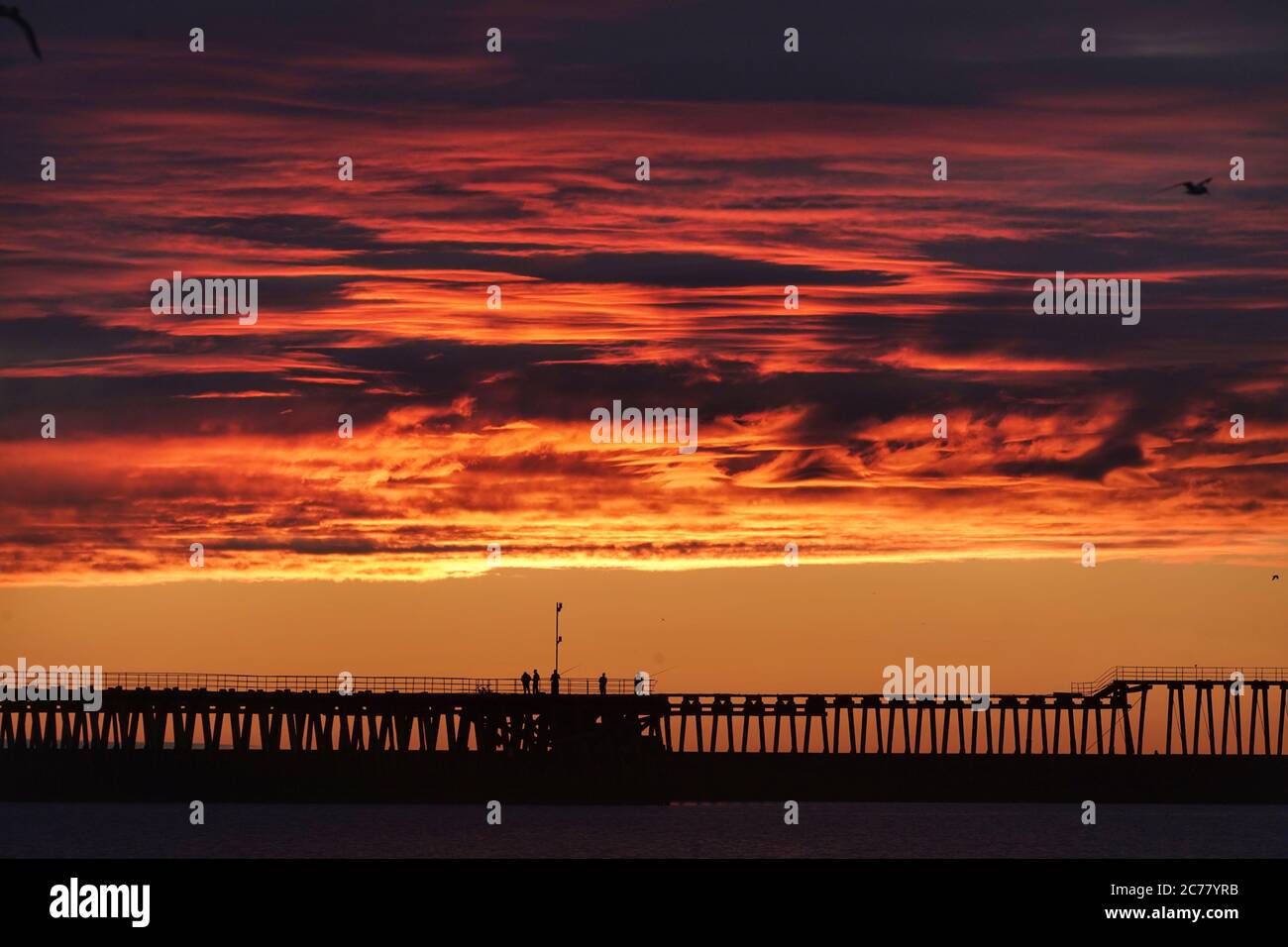 Fishermen on blyth pier hi-res stock photography and images - Alamy
