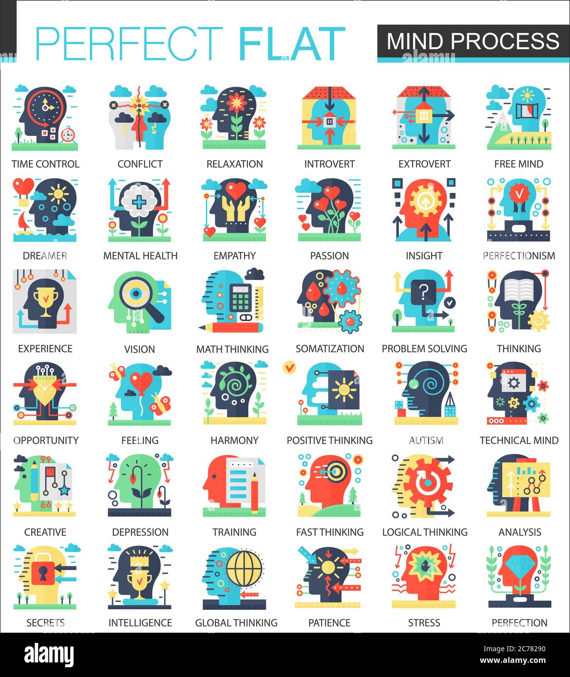 Complex features Stock Vector Images - Alamy