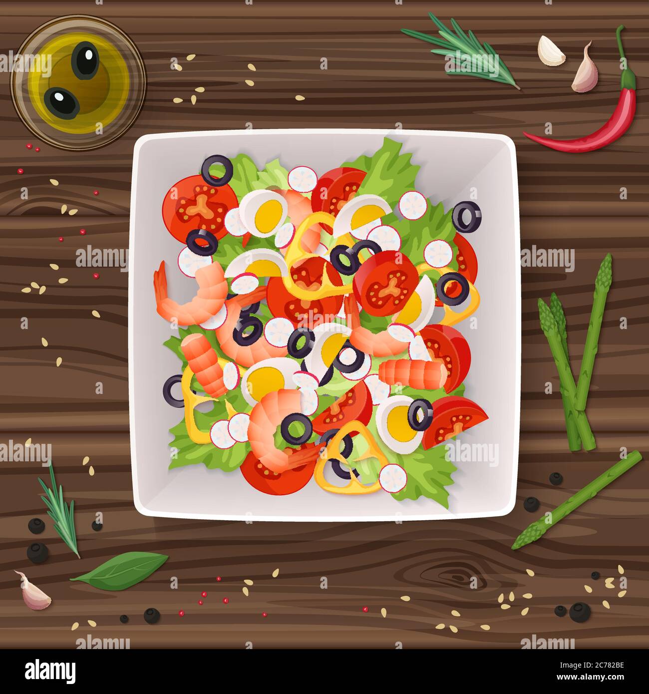 Table greek food Stock Vector Images - Alamy