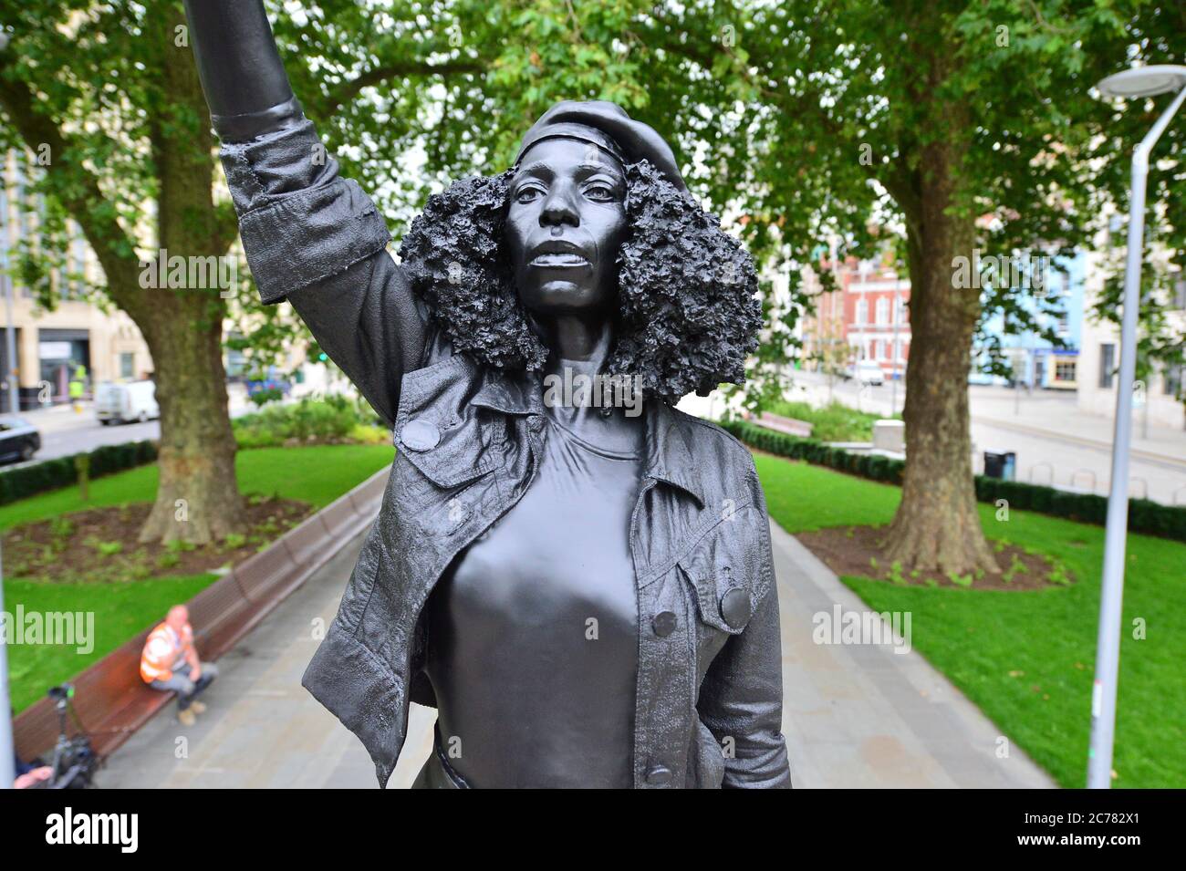 Jen reid statue hi-res stock photography and images - Alamy