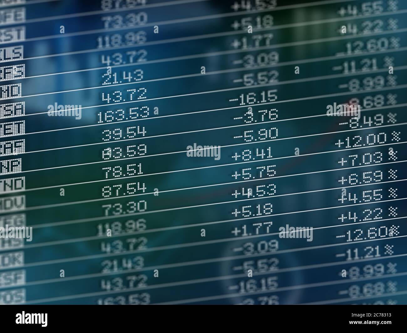 Abstract stock market chart Stock Photo - Alamy