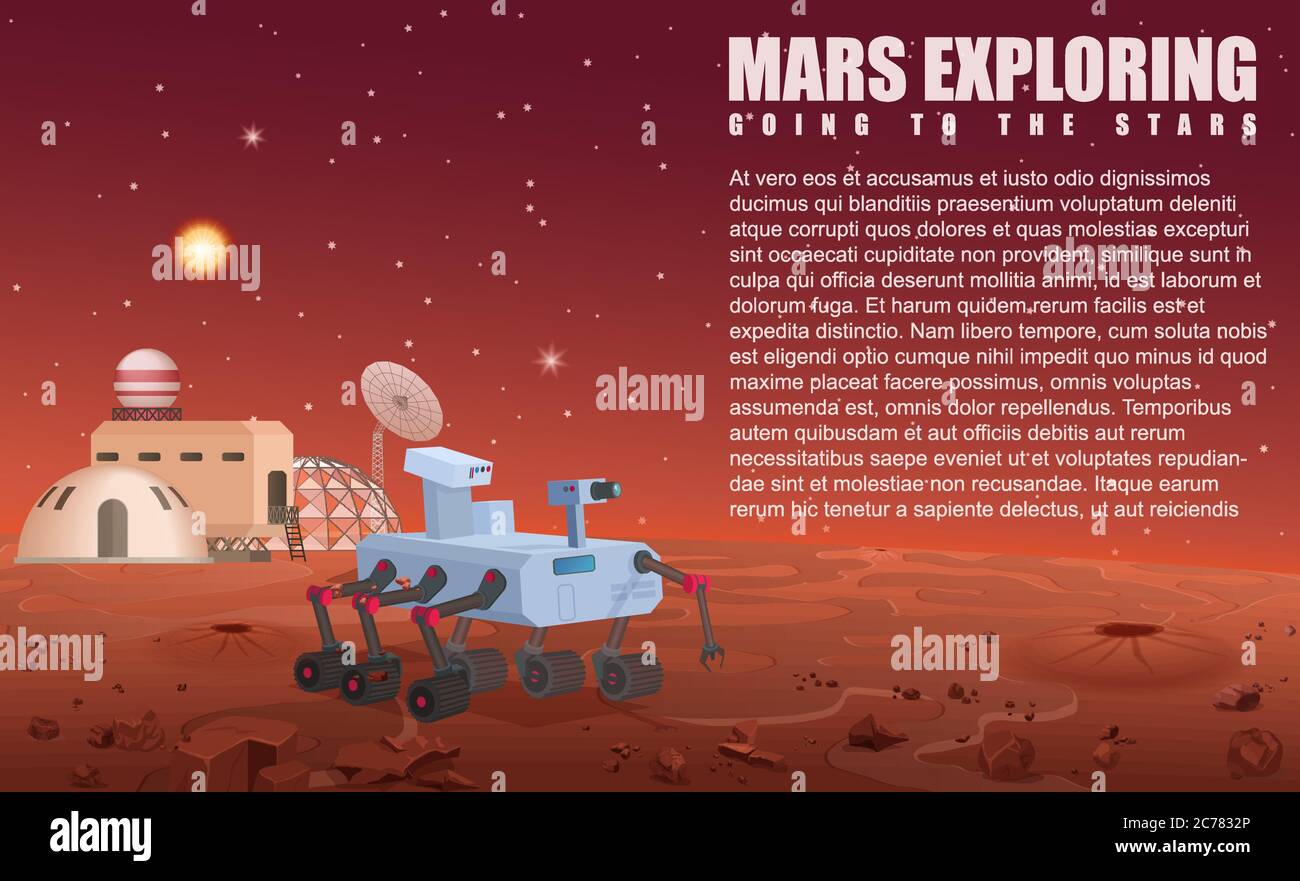 Mars exploration rover program Stock Vector Images - Alamy