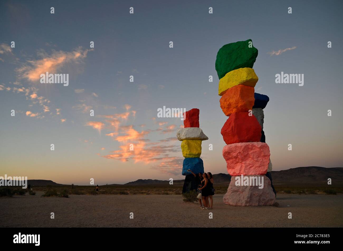 Las Vegas, Nevada, USA. 14th July, 2020. The large-scale public art ...