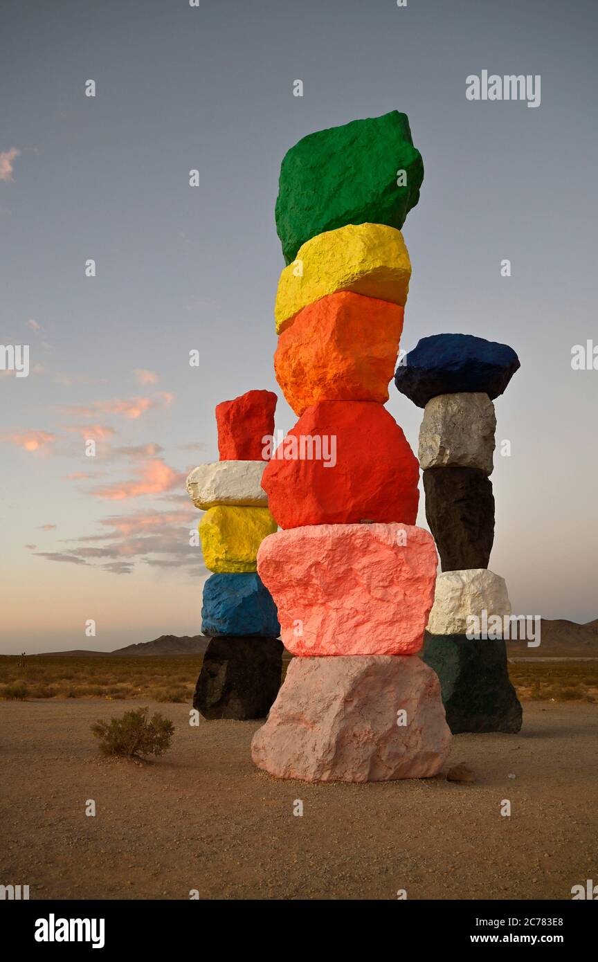 Las Vegas, Nevada, USA. 14th July, 2020. The large-scale public art ...