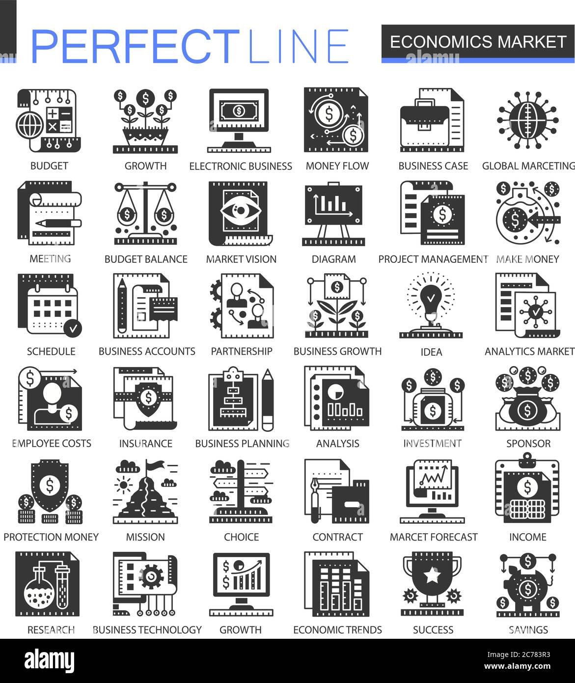 Marketing graph hi-res stock photography and images - Alamy