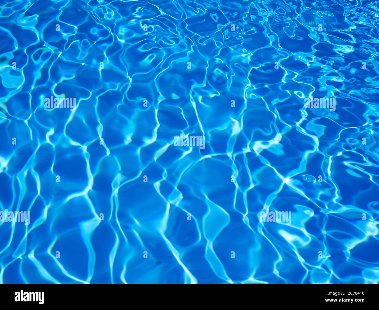 Water close-up on a swimming pool Stock Photo - Alamy