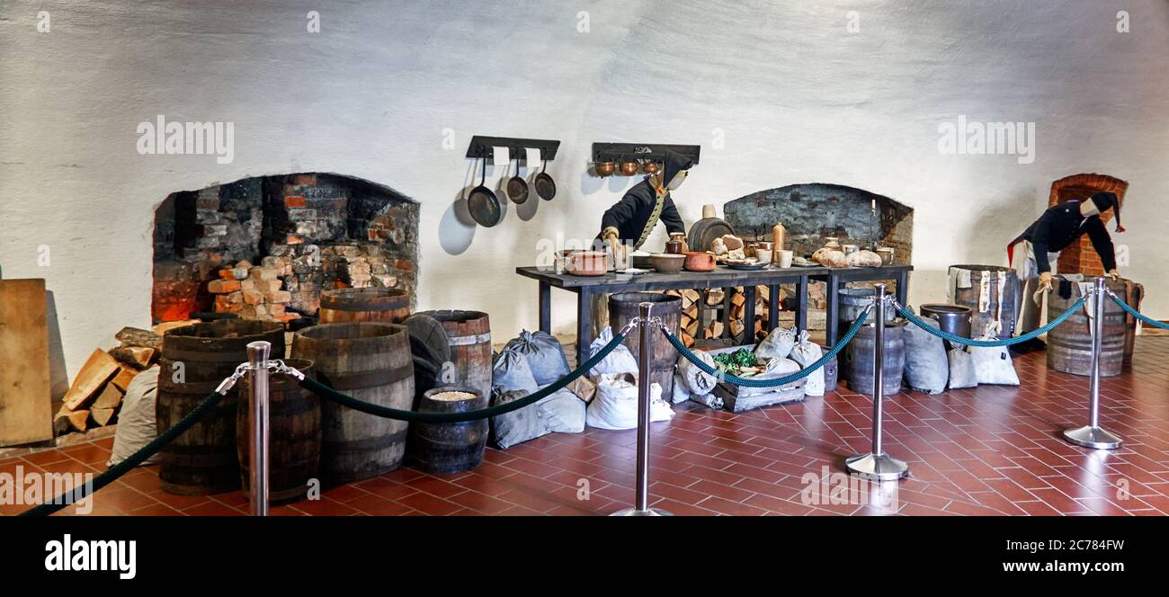 Poland.Lower Silesian Klodzko city. The military museum is inside the ...