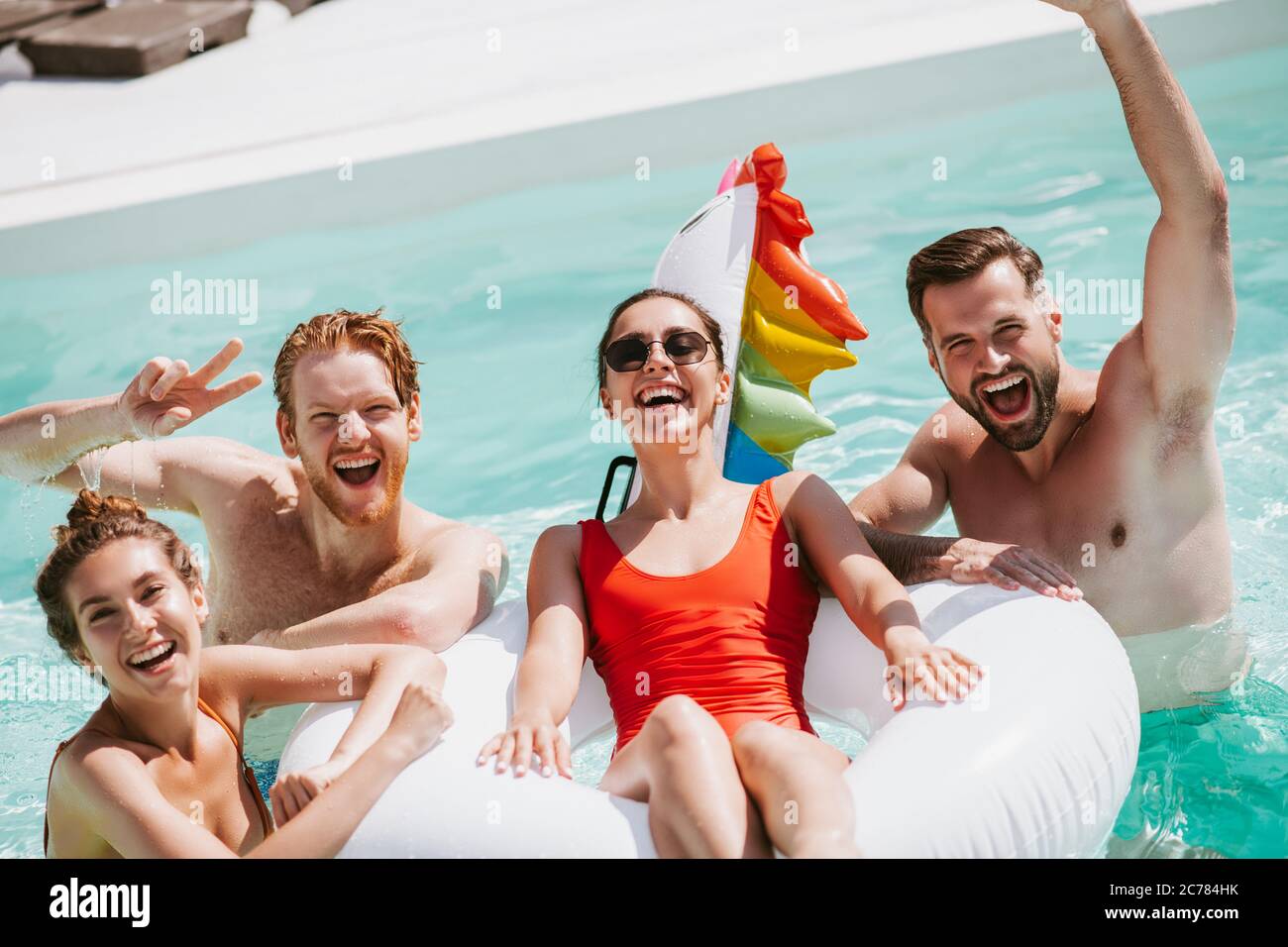 Rest by the pool hi-res stock photography and images - Alamy