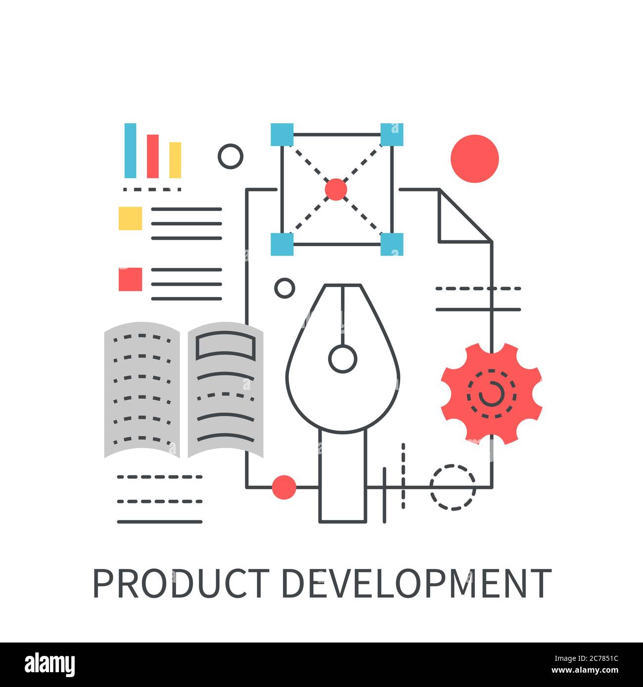 New product development Stock Vector Images - Alamy