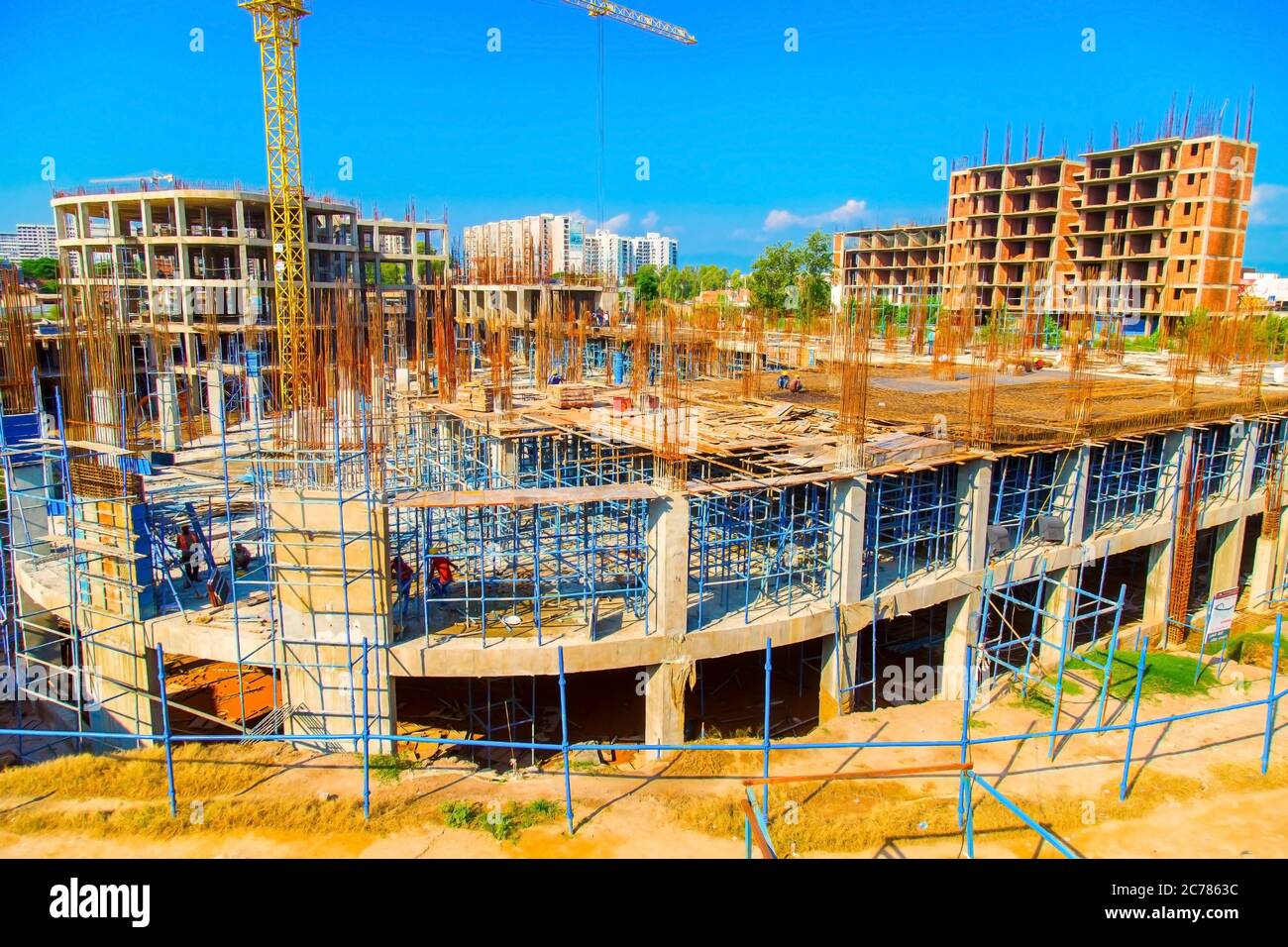 bhopal, Madhya Pradesh India - October 2019 : clear view of a new ...