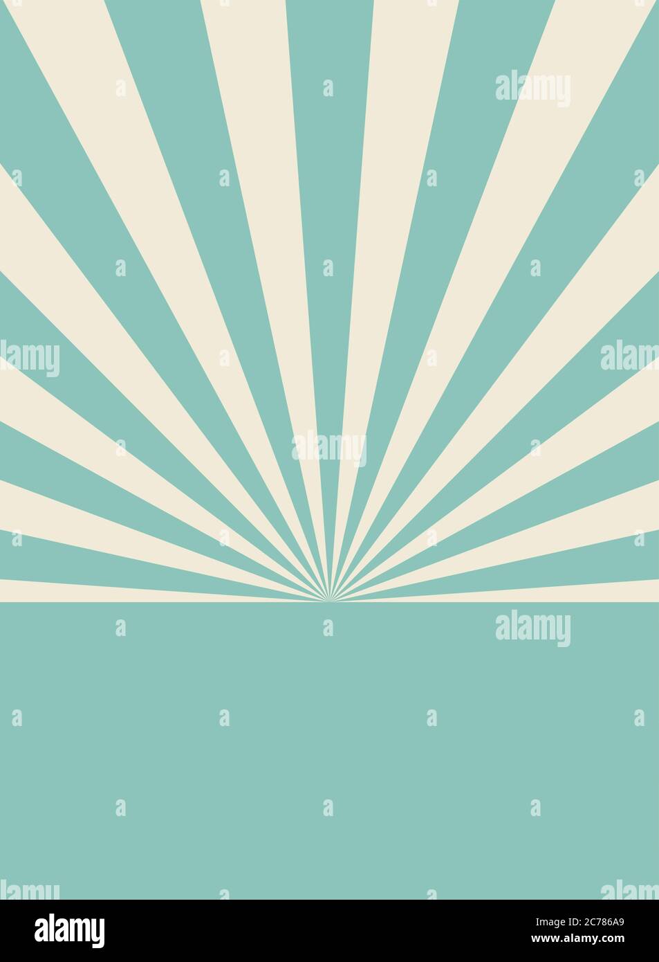 Sunlight rays vertical background. Blue and turquoise color burst ...