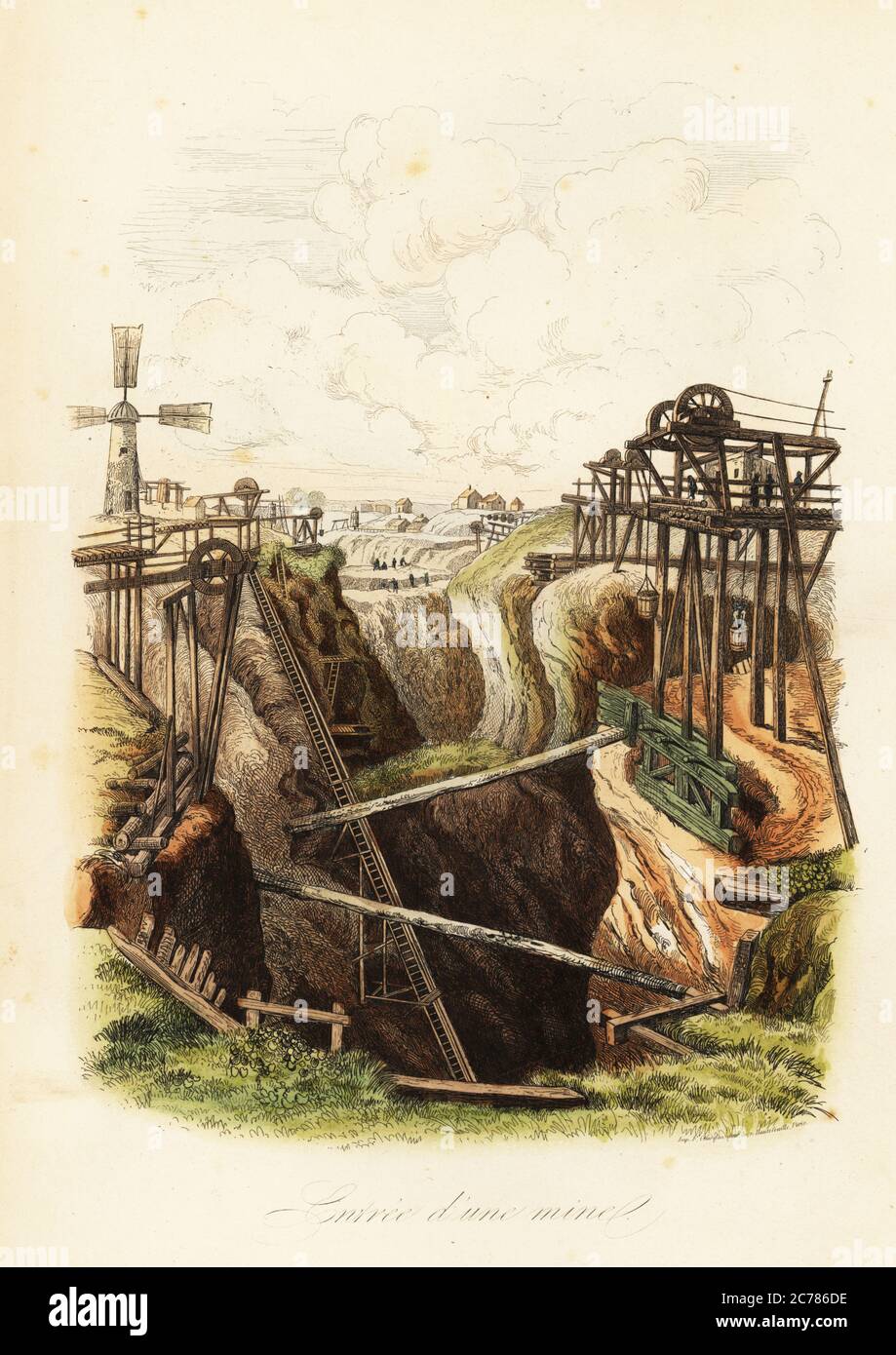 Iron mine 18th century hi-res stock photography and images - Alamy