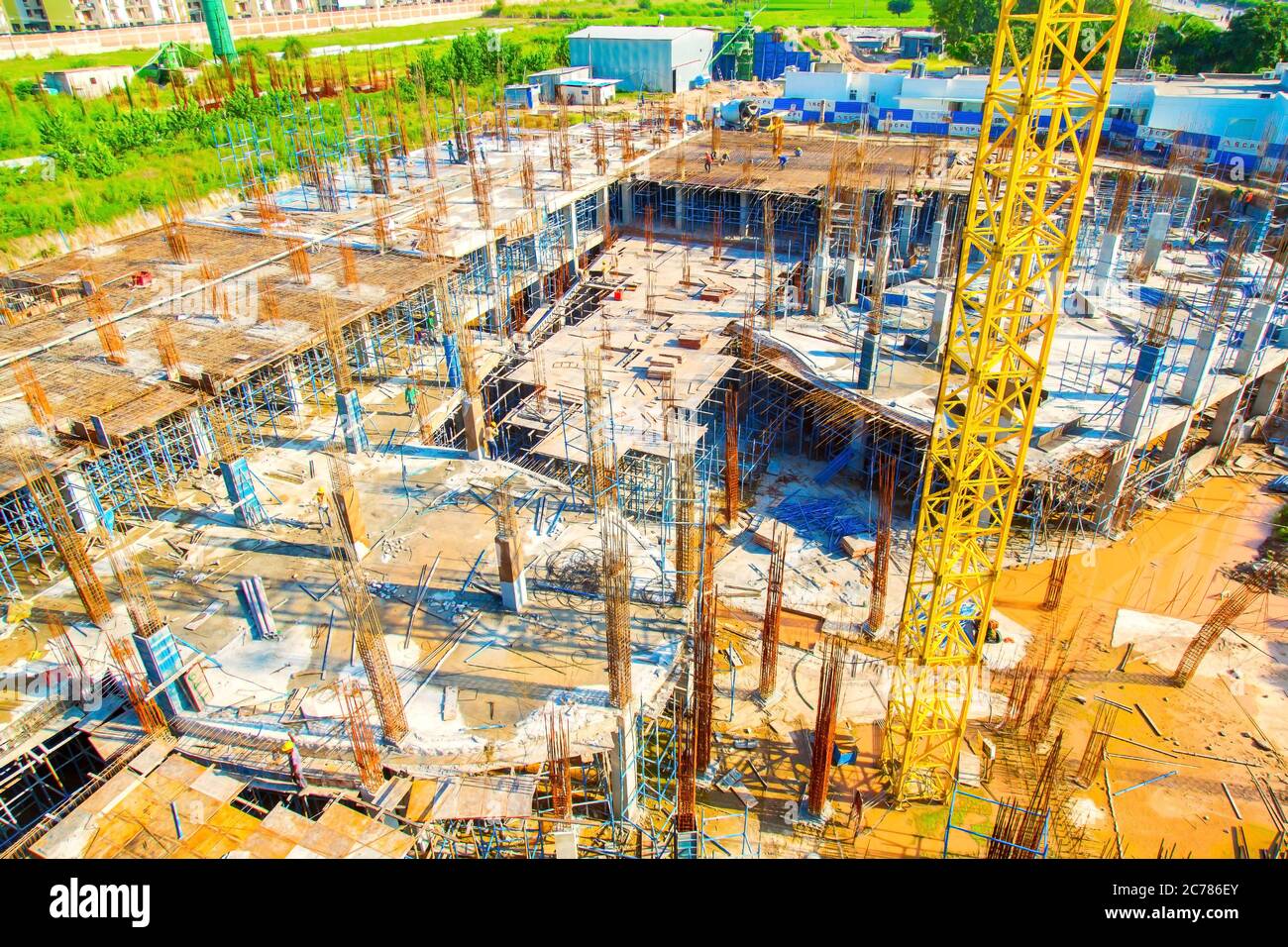 India under construction house hi-res stock photography and images - Alamy