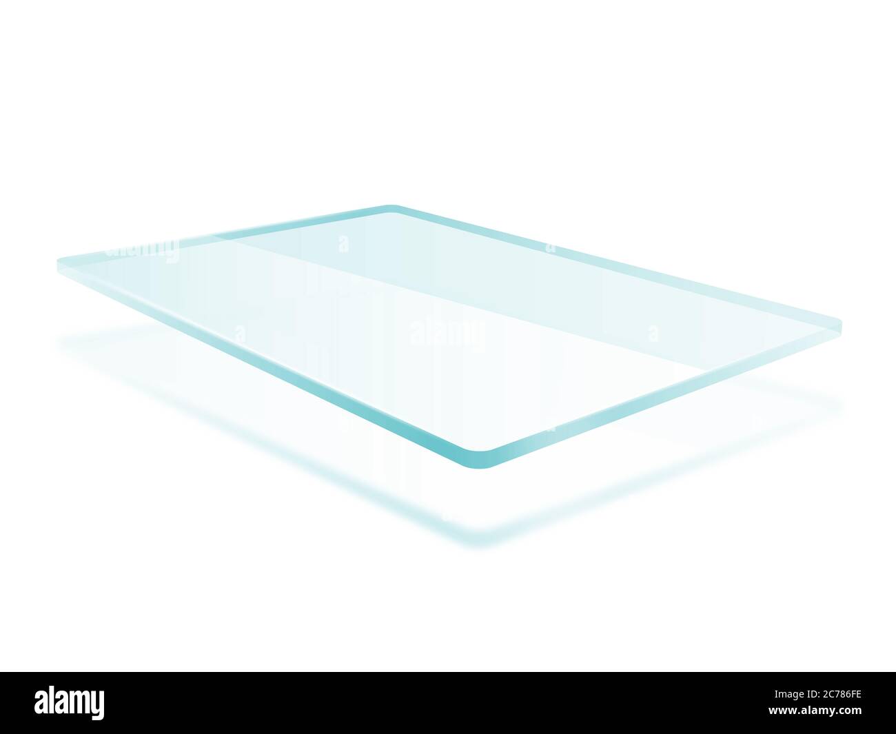 Blank glass screen Stock Photo - Alamy