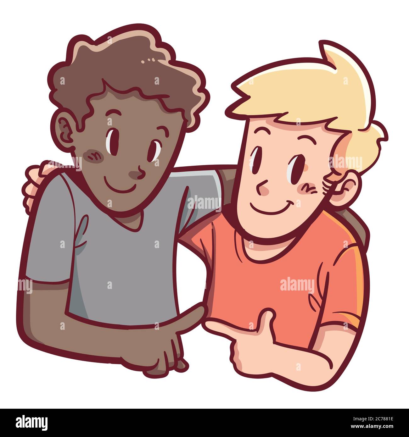 diversity cartoon illustration Stock Vector Image & Art - Alamy