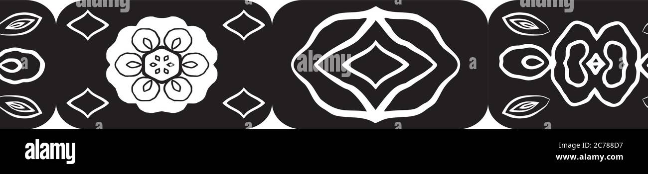 Modern Black Border Design