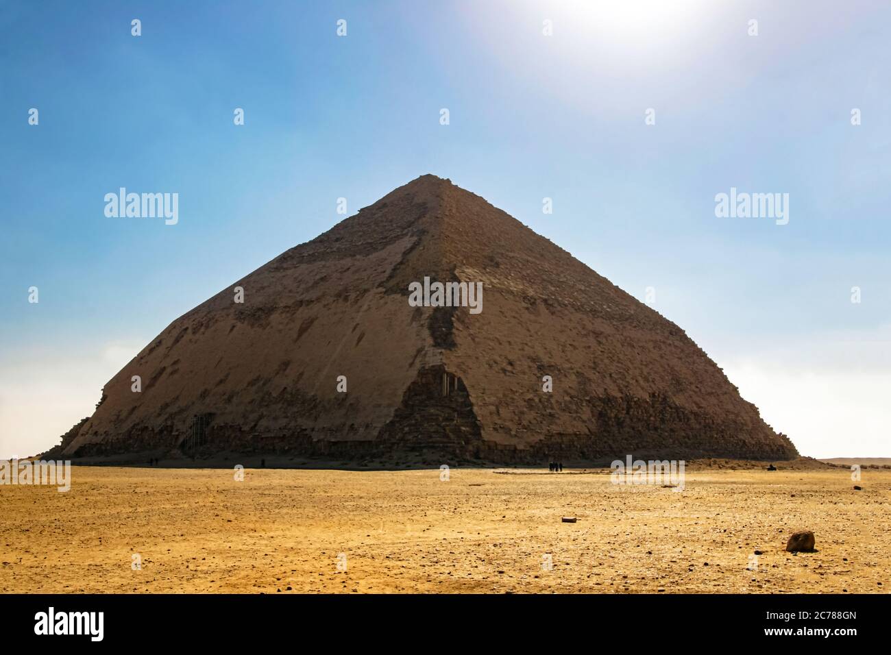 broken pyramid is an Egyptian pyramid in Dakhshur, erected during the ...