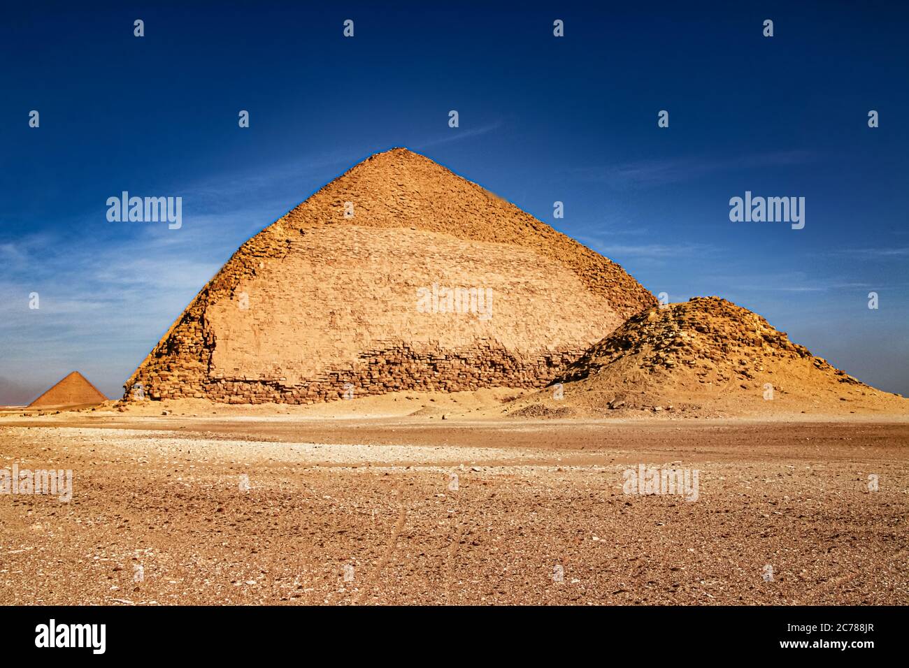 broken pyramid is an Egyptian pyramid in Dakhshur, erected during the ...