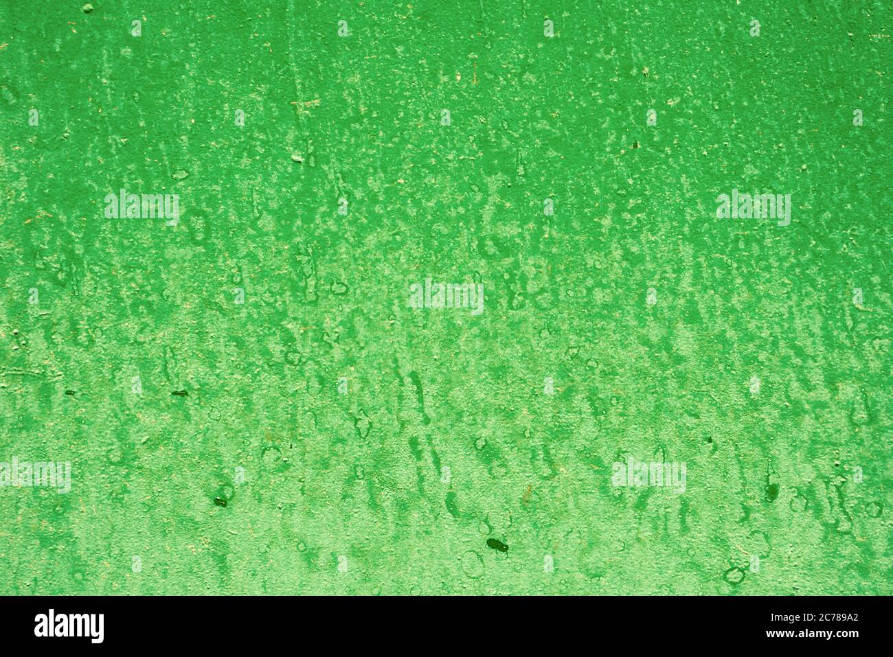 Green background with paint spots. Green painted wall texture Acrylic ...
