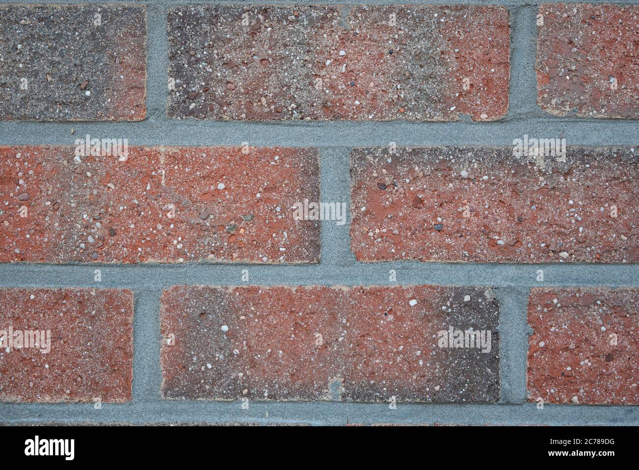 Precast concrete red brick wall hi-res stock photography and images - Alamy