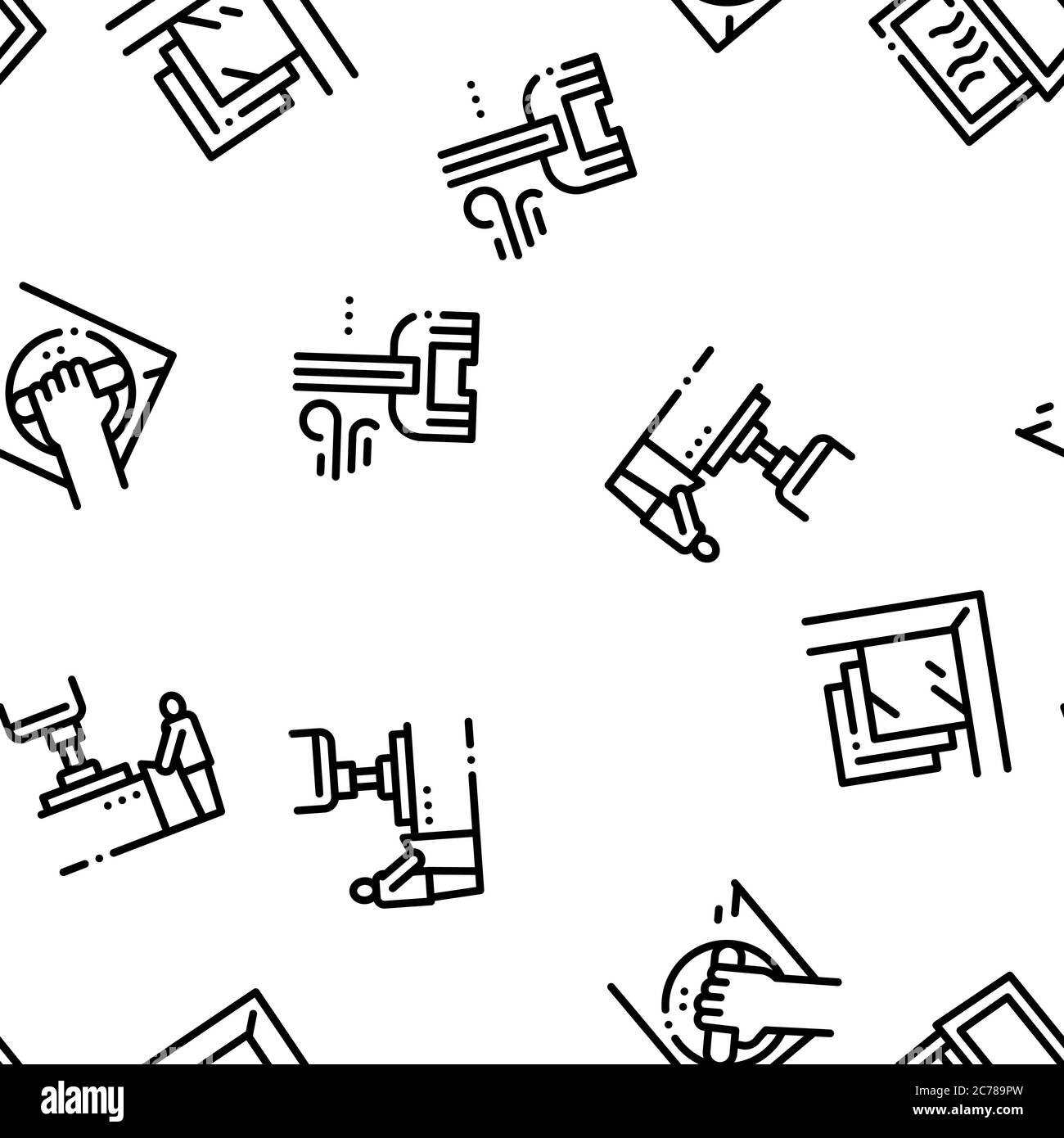 Pvc Window Frames Seamless Pattern Vector Stock Vector Image & Art - Alamy