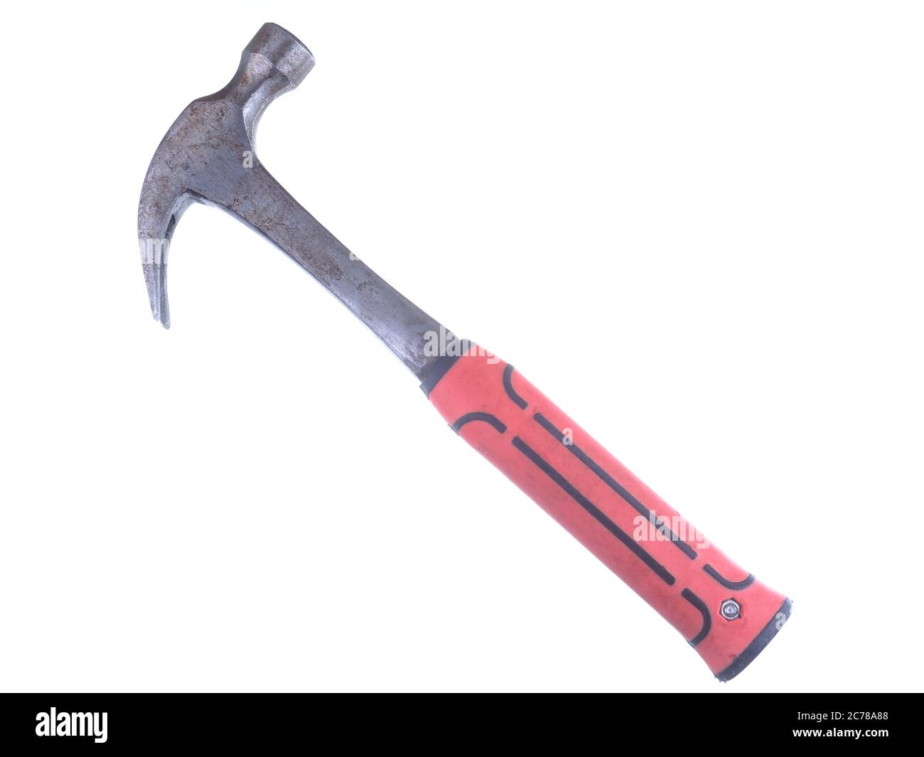 metal hammer on a white background Stock Photo - Alamy