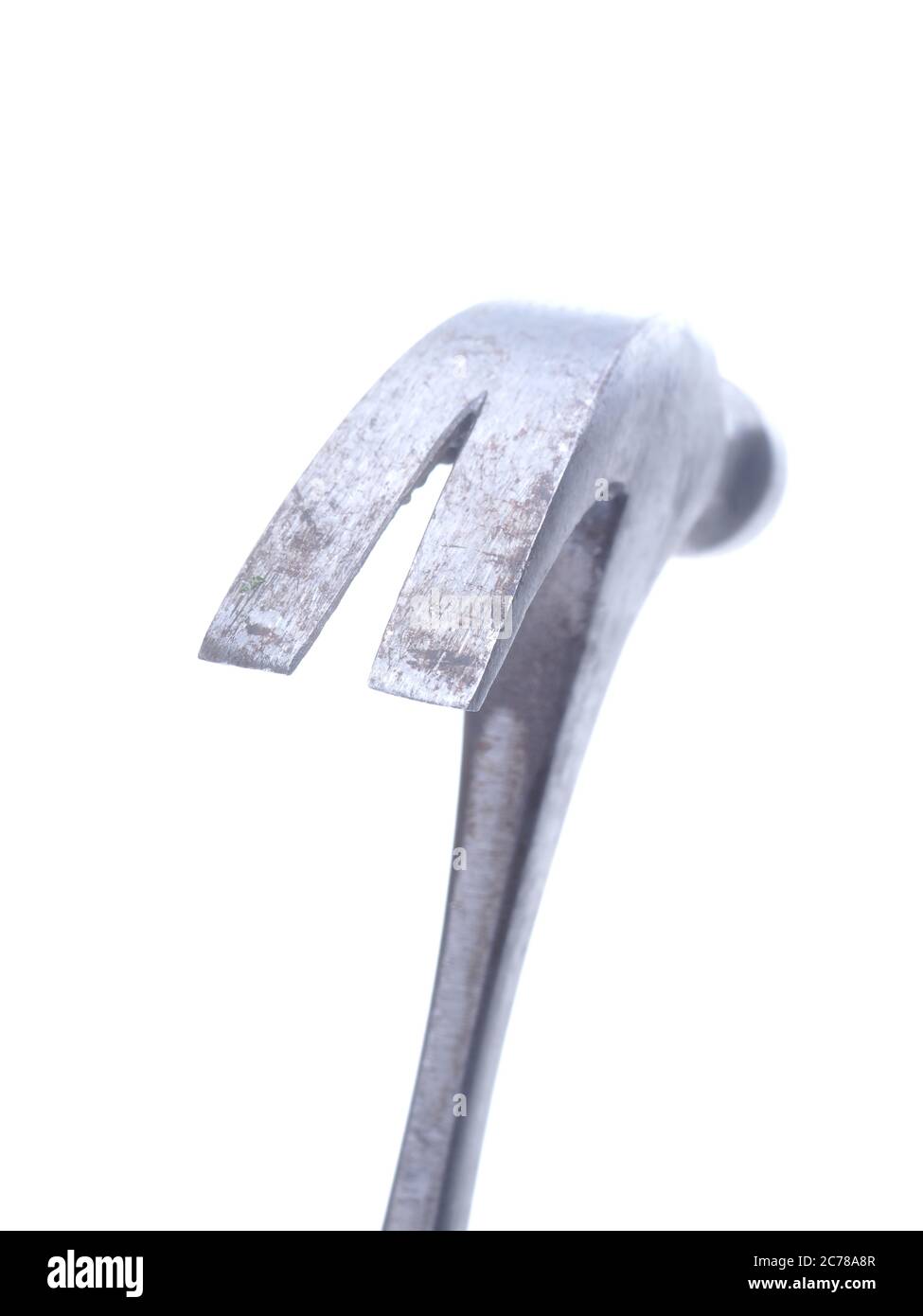 metal hammer on a white background Stock Photo - Alamy