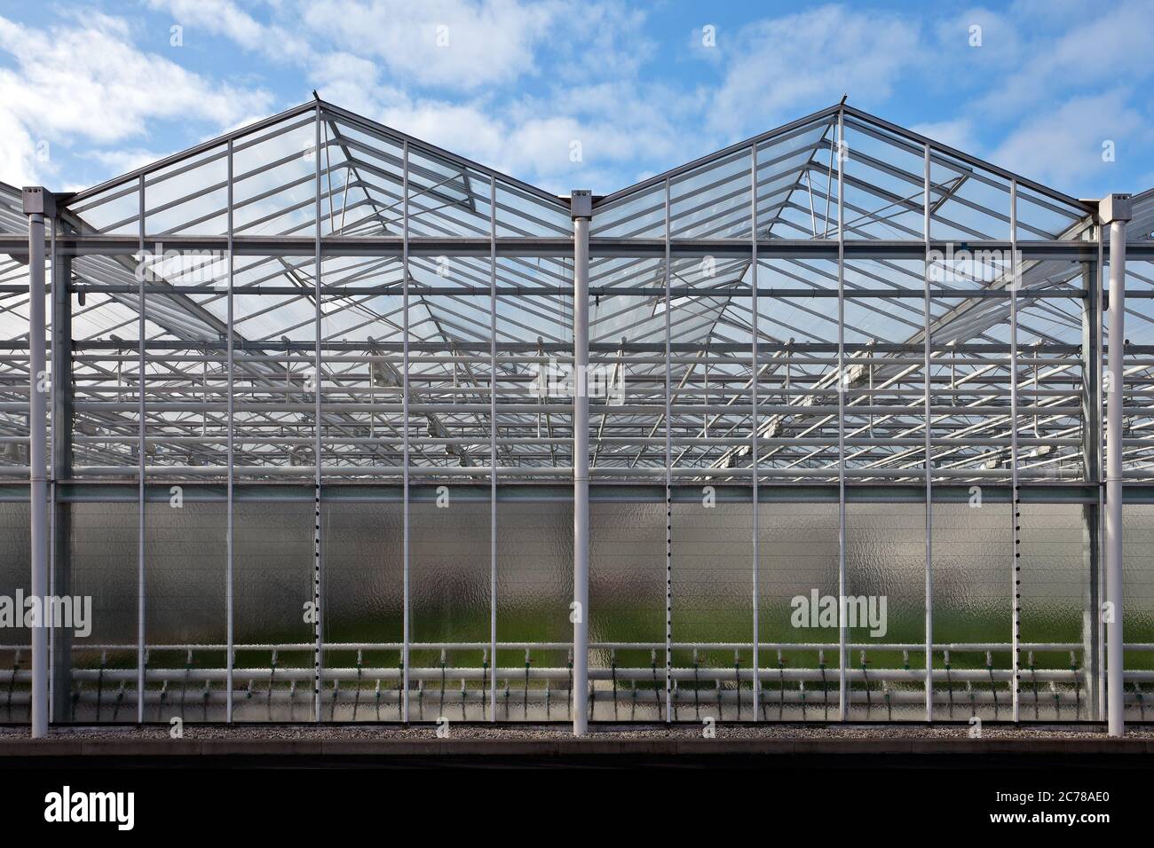 Architecture exterior green greenhouse hi-res stock photography and ...