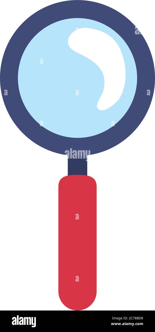 Isolated lupe icon vector design Stock Vector Image & Art - Alamy
