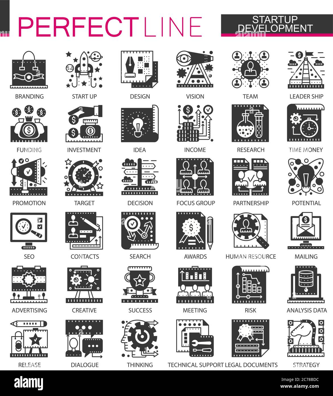 Communication company computer corporate data development Stock Vector ...