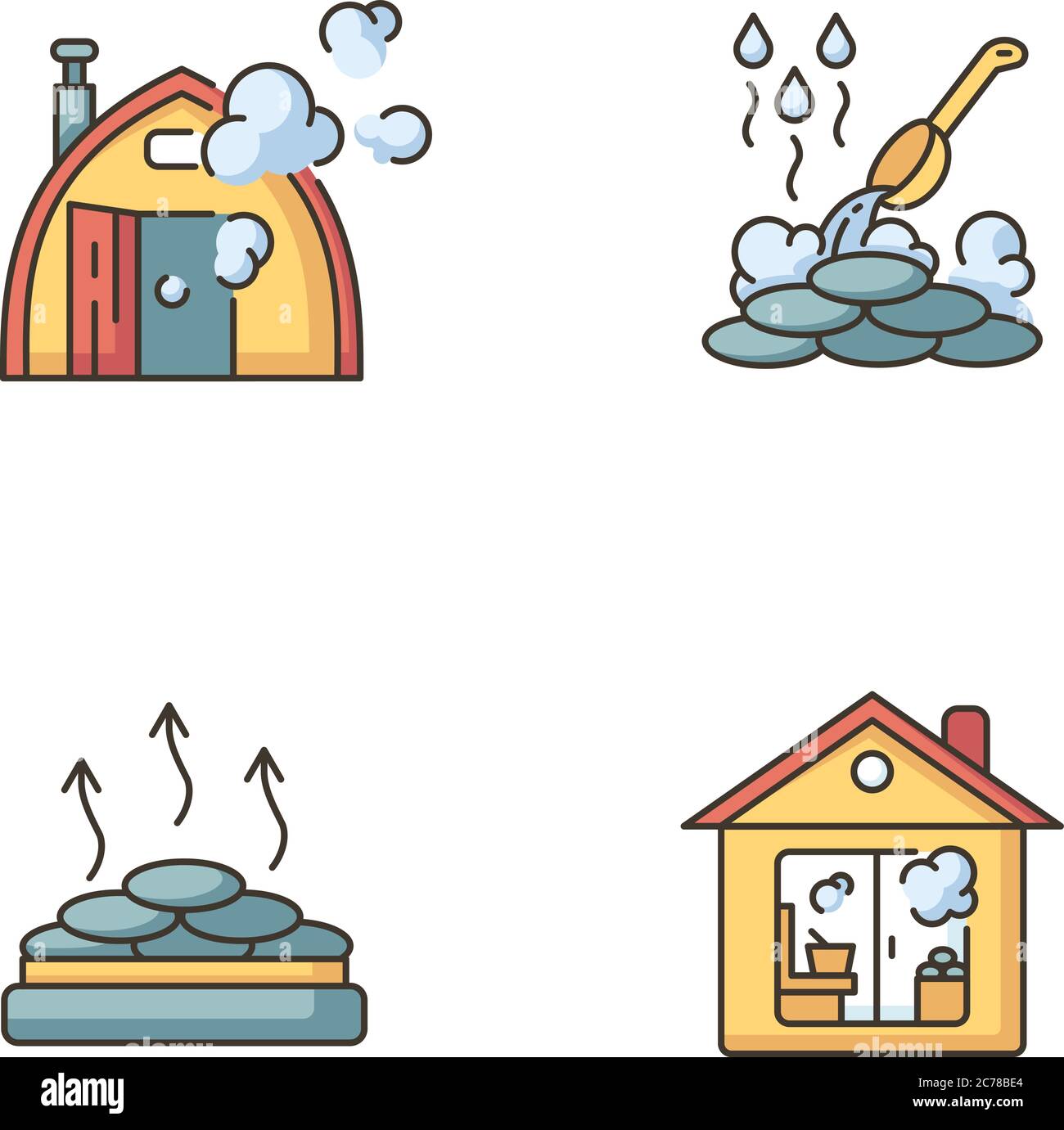 Russian baths Stock Vector Images - Alamy