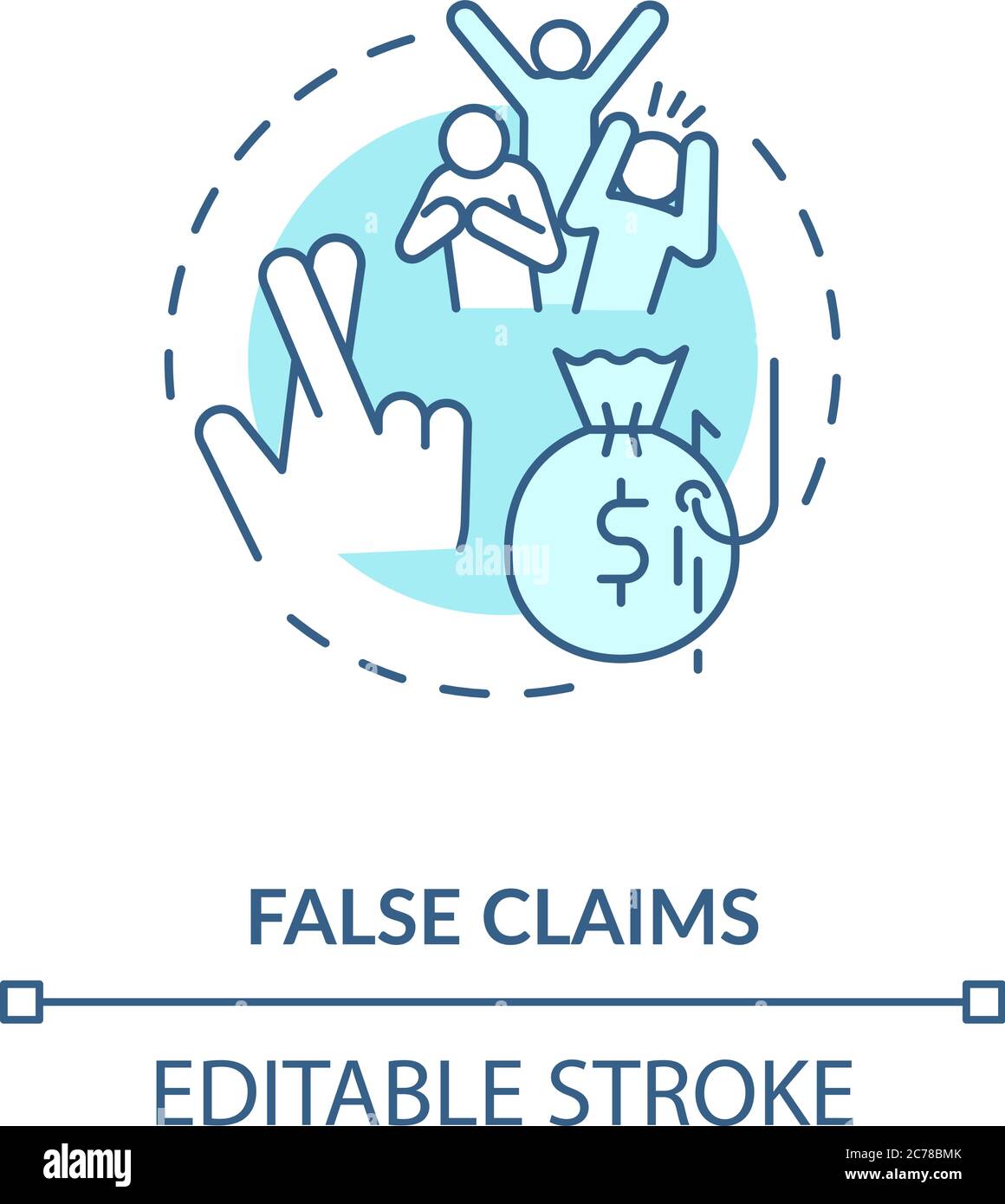 Claims of fraud Stock Vector Images - Alamy