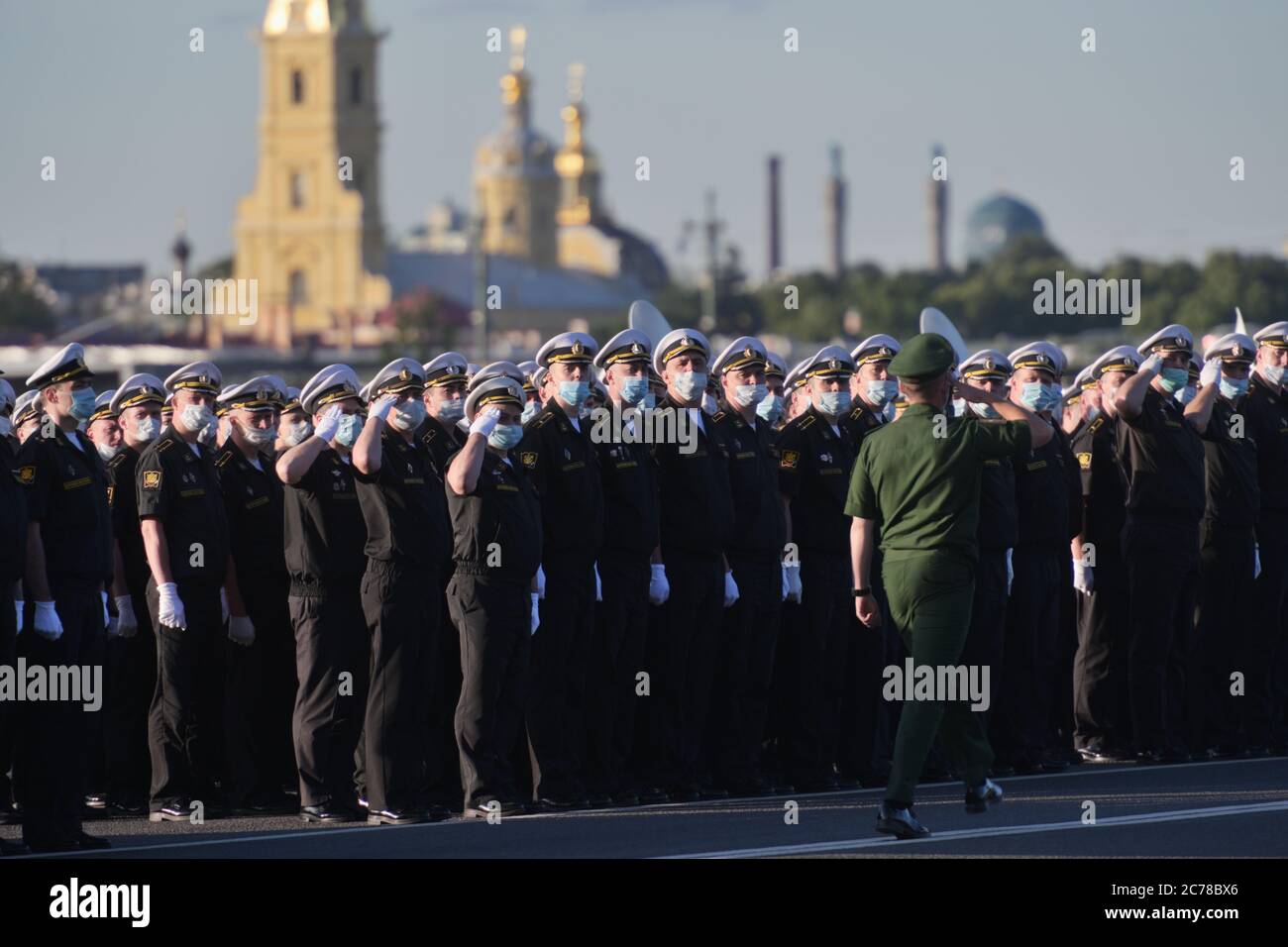 Russian military parade uniform hi-res stock photography and images - Alamy