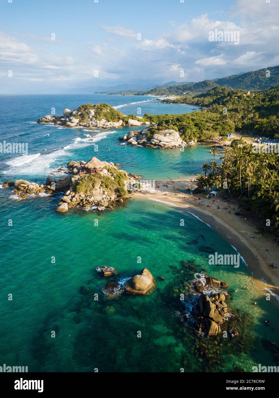 Tayrona National Park, Magdalena Department, Caribbean, Colombia, South ...